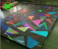 China SMD3528 Outdoor P8 LED Dance Floor Tile Screen 250x250mm Module 2200cd Brightness for sale