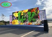 China Outdoor P10 Full Color LED Display Screen 960x960mm Wall Mounted 10000 Dots/m² for sale
