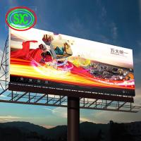 China Outdoor LED Display Full Color P6 P8 P10 Waterproof Cabinet 960x960 mm 1R1G1B for sale