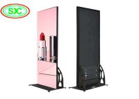 China High configuration Stand Mirror screen indoor P3 Led Display Poster Screen 3G/4G remote control for sale