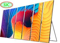 China P2.5 LED Poster Screen 1200cd/m² SMD2121 2000x680mm Cabinet 3G 4G System for sale