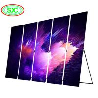China P2.5 LED Poster Screen 1200cd/m² SMD2121 2000x680mm Cabinet 3G 4G System for sale