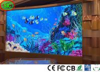 China P6 6mm SMD3535 Outdoor Rental LED Display Cabinet 576x576mm Die Cast Aluminum 6500cd for sale