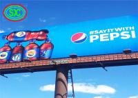 China P6 Outdoor Full Color LED Display 5500cd/m² 960x960mm for Advertising for sale