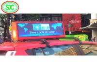 China IP65 Waterproof Car LED Sign Display P6 9-33V Wide Voltage Seismic 8 Grade for sale