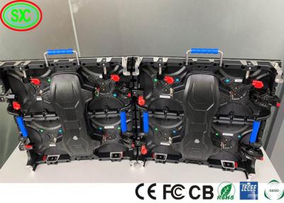China P3.91 P2.6 P4.81 Die Casting Aluminum Cabinet 500x500mm LED Display Video Wall Screen for sale