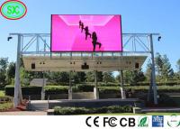 China Outdoor Full Color LED Screen Display P10 960x960mm 7500cd Brightness Advertising Billboard for sale