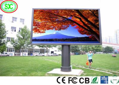 China Outdoor Full Color LED Screen Display P10 960x960mm 7500cd Brightness Advertising Billboard for sale