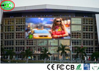 China Outdoor Full Color LED Display P6 6500cd/m2 High Refresh Rate Advertising Billboard Panel 320W/m2 for sale