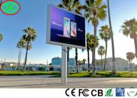 China Outdoor Full Color LED Display P6 6500cd/m2 High Refresh Rate Advertising Billboard Panel 320W/m2 for sale