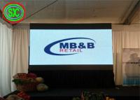 China P4 Indoor Full Color LED Wall 256x128mm Module 512x512mm Cabinet 1200cd/m² for sale