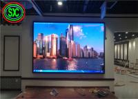China P4 Indoor Full Color LED Wall 256x128mm Module 512x512mm Cabinet 1200cd/m² for sale