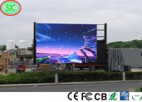 China Outdoor P10 LED Display Screen with 7200cd Brightness and Waterproof IP65 Rating for Video Walls for sale