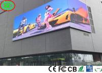 China Outdoor P10 LED Display Screen with 7200cd Brightness and Waterproof IP65 Rating for Video Walls for sale