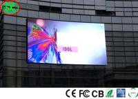 China Outdoor P6 SMD2727 1R1G1B Full Color LED Display 6500cd/m2 768x768mm Cabinet for sale