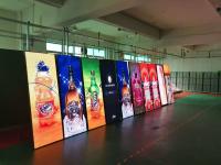 China P2.5 1200cd Indoor LED Poster Display 640x1920mm SMD2121 Magnetic Floor Standing Screen for sale
