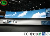 China Curved Stage Rental LED Display P3.91 500x500mm Die Casting Aluminum Cabinet 6.5kg for sale