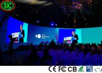 China P3.91 Curved Stage LED Display 1300cd/m2 SMD1010 Full Color 500x500mm Cabinet for sale