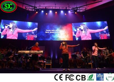 China P3.91mm 64x64dots Rental LED Video Wall 500x500mm Stage Display SMD 2121 for sale