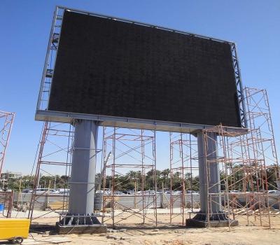 China Outdoor P10 Full Color LED Billboard 320x160mm Module 10000pixels/m² High Brightness Advertising Display for sale
