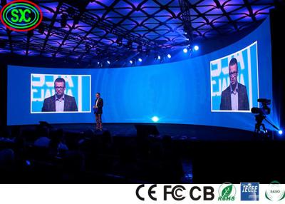 China P3.91 Indoor LED Video Wall Stage Background Display 500x500mm Die Cast Aluminum Cabinet for sale