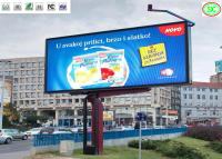 China P10 Outdoor LED Advertising Panel 10000pixels/m² 55000cd/m² Brightness 3 Years Warranty for sale