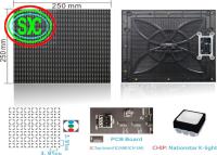 China P3.91 Full Color Magnetic Front Maintenance LED Display 250x250mm 1200cd/m² for sale