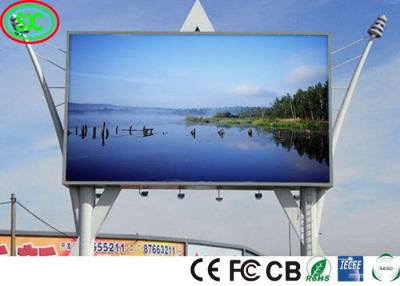 China P10 Outdoor Full Color LED Billboard 10000 Dots Sqm 320x160mm Epistar Chip Digital Display Screen for sale