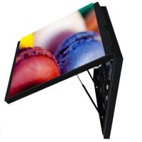 China 6mm Pixel Pitch Outdoor Full Color LED Display Wireless Control IP65 Ironed Steel Cabinet 32.5kg for sale