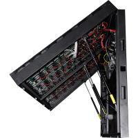China 6mm Pixel Pitch Outdoor Full Color LED Display Wireless Control IP65 Ironed Steel Cabinet 32.5kg for sale