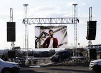 China Outdoor Waterproof P6 LED Video Wall 576x576mm Cabinet for Performing Arts Venues for sale