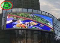 China Outdoor SMD RGB P10 Full Color LED Display 3906dots per sqm 650W for Advertising for sale