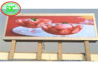 China Outdoor Full Color LED Billboard P6mm 960x960mm Iron Cabinet 6500cd/m² Brightness for sale
