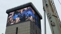 China Outdoor Waterproof IP65 Full Color P10 LED Display Video Wall 320x160mm CE RoHS for sale