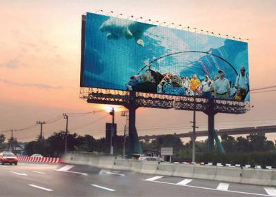 China Outdoor Waterproof P10 Full Color LED Display Screen 5500cd Brightness 320x160mm Module for sale