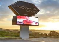 China P10 Outdoor Full Color LED Display 10mm Pixel Pitch 5000cd/m2 Brightness IP65 for sale