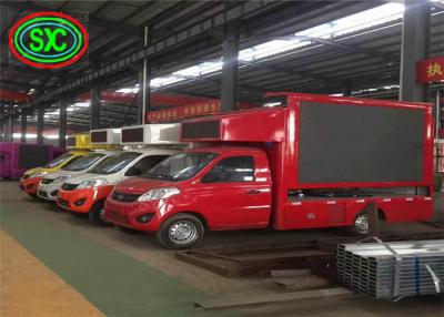 China Brand Truck Two Faces Outdoor P10 LED Display for Movable Advertising 5903x3200x5960mm for sale