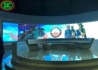 China P3.91 Indoor Curved LED Display 1000nits SMD2121 Full Color for Stage Rental for sale