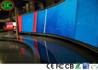 China P3.91 Indoor Curve Stage LED Screens Seamless Connection In Video LED Display Ready to Ship stage led screen for sale