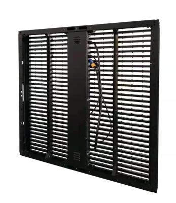 China P3.91 72% Transparency Glass LED Curtain Display 1000x500mm SMD1921 for sale