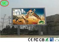 China P10 Outdoor LED Display Screen 960x960mm Die Cast Aluminum Cabinet 7000nit High Brightness for sale