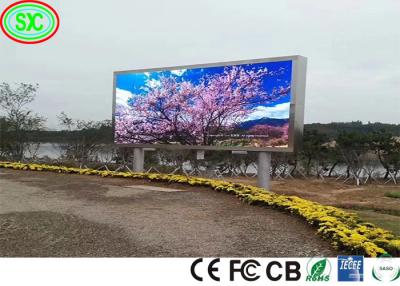 China P10 Outdoor LED Display Screen 960x960mm Die Cast Aluminum Cabinet 7000nit High Brightness for sale