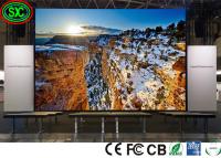 China IP66 Outdoor Full Color LED Display 6500cd/m2 Brightness 512x512mm Cabinet for sale
