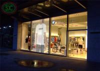 China P10.42 Transparent Curtain LED Display 5500cd/sqm 85% Transparency IP65 for sale