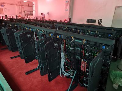 China P10 Stadium Perimeter LED Display 960x960mm 5500cd Outdoor Advertising Screen for sale