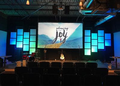 China Indoor Stage LED Screen P3.91 P4.81 Full Color Display 1920Hz Refresh Rate for sale