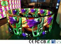 China Indoor Outdoor 3.91mm Pixel Pitch 360 Degree Cylinder LED Display Screen 500x1000mm for sale