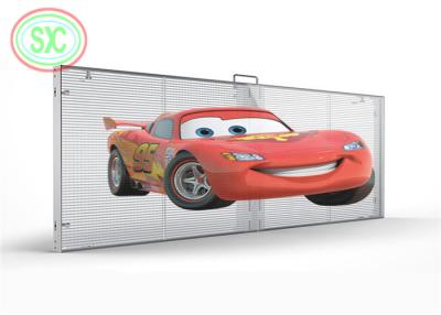 China Transparent LED Display G3.91-7.82 Cabinet Material Aluminum 1000 Hours No Failure for sale