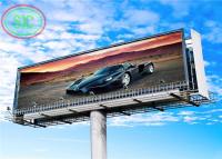 China Outdoor P6 Full Color LED Billboard Anti-UV 6500nit 960x768mm for Commercial Advertising for sale