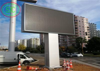 China Outdoor Full Color LED Billboard P6mm 960x960mm Iron Cabinet 6500cd/m² Brightness for sale